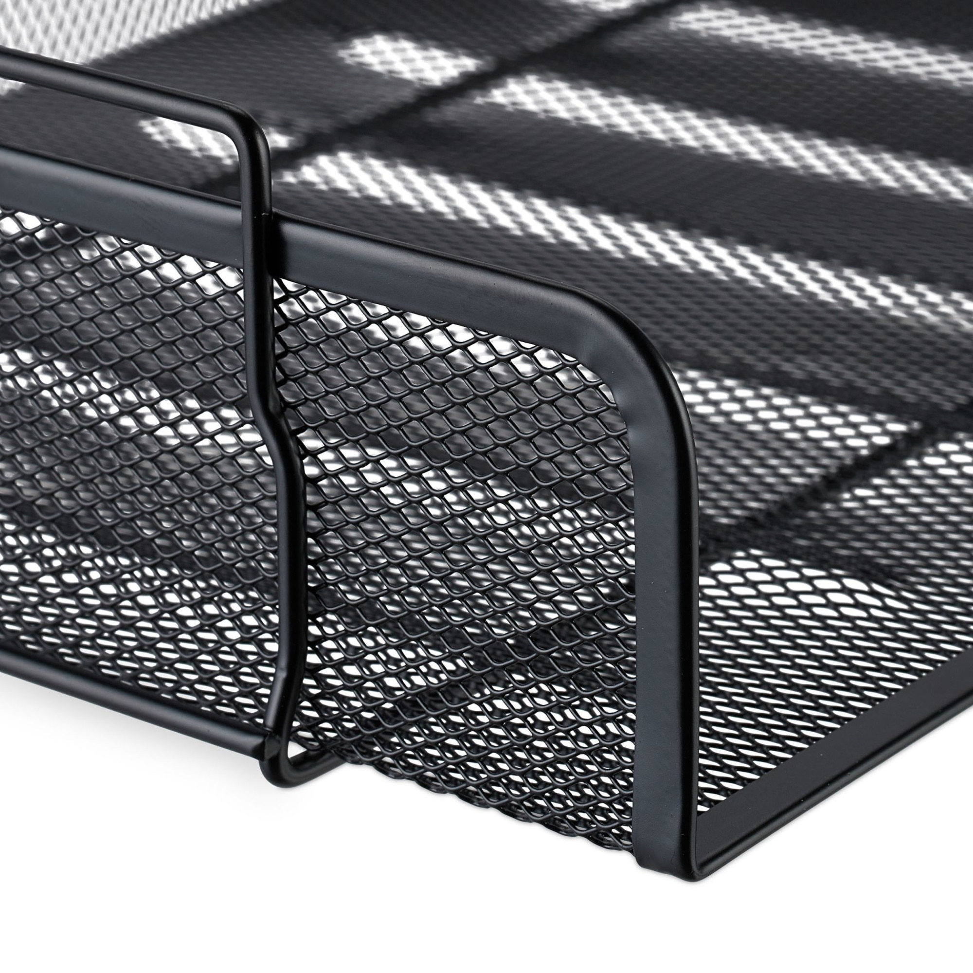 Tava pentru documente suprapozabila, plasa metalica, format A4 ...