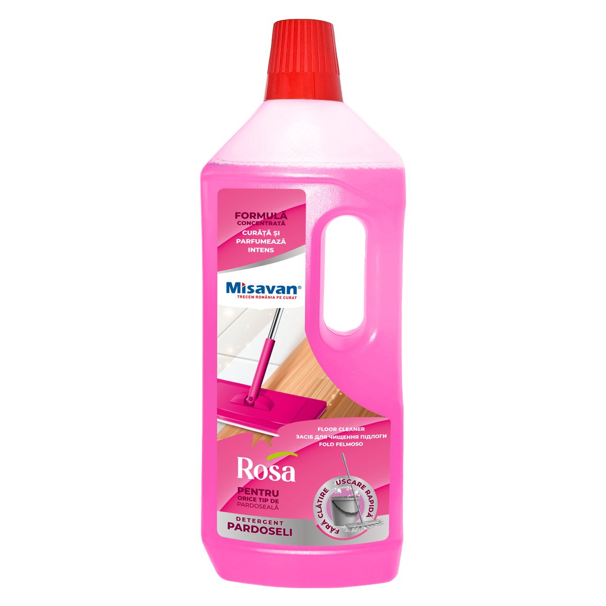 Detergent pardoseli Misavan Rosa 800ml - eMAG.ro
