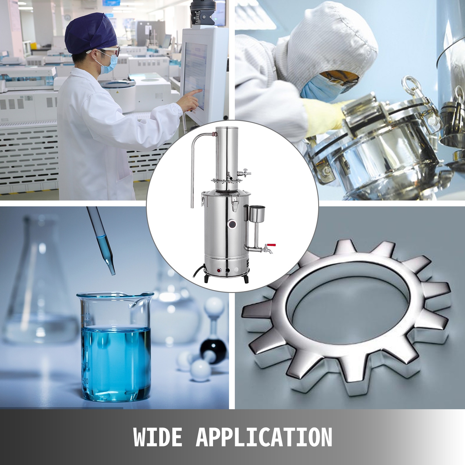 Aparat de Distilare Apa Pura de Laborator Rezistenta la Coroziune Tub ...