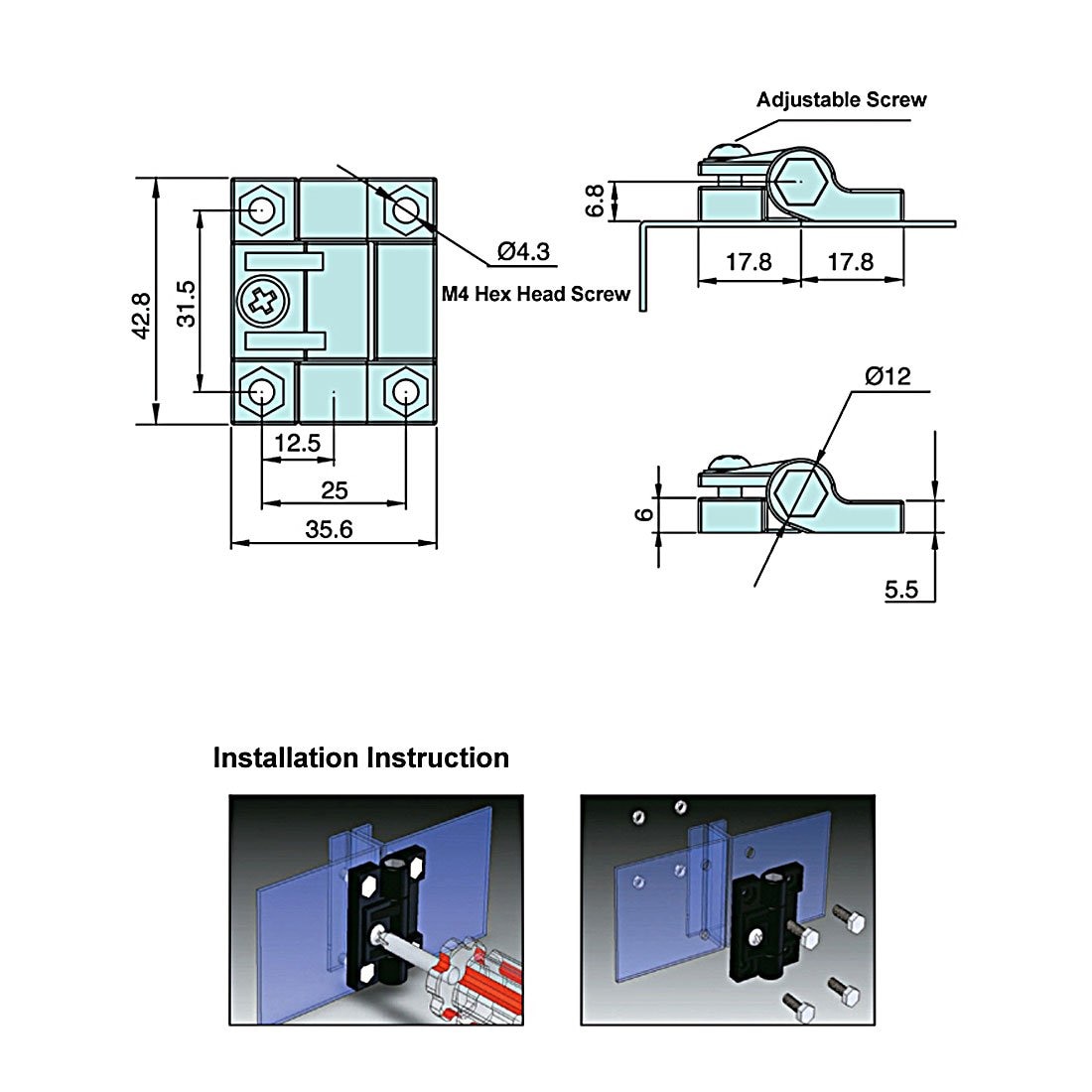 Set 4 Balamale, Plastic, Negru - eMAG.ro
