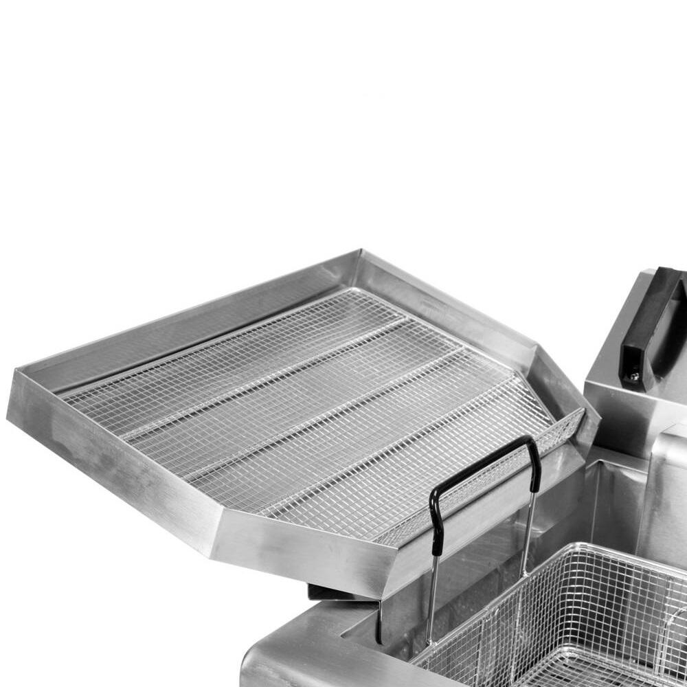 Friteuza profesionala, electrica Yato Gastro, Inox, capacitate 23 L, putere 6 kW, trifazat ...