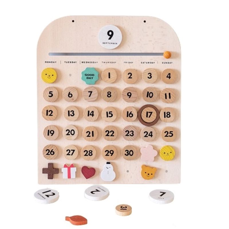 Jucarie educativa, B4U, Panou activitati zilnice Montessori - eMAG.ro