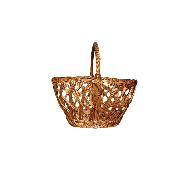 Cos ratan oval toarta, 30 cm adancime, Dasc - eMAG.ro