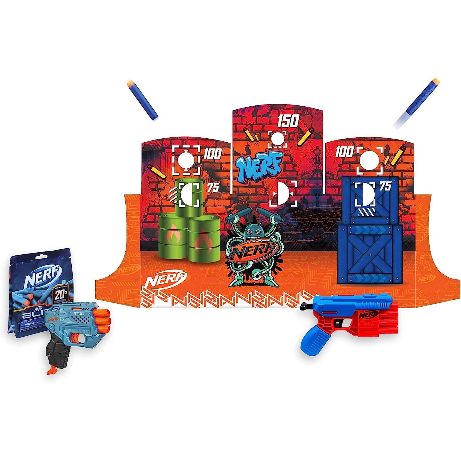 Set 2 Lansatoare Hasbro Nerf Egg 2022 cu surprize, multicolor - eMAG.ro