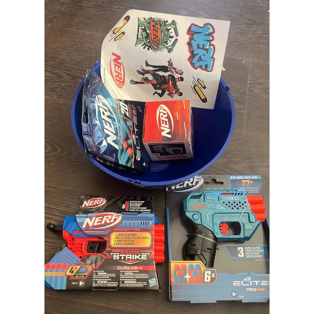 Set 2 Lansatoare Hasbro Nerf Egg 2022 cu surprize, multicolor - eMAG.ro