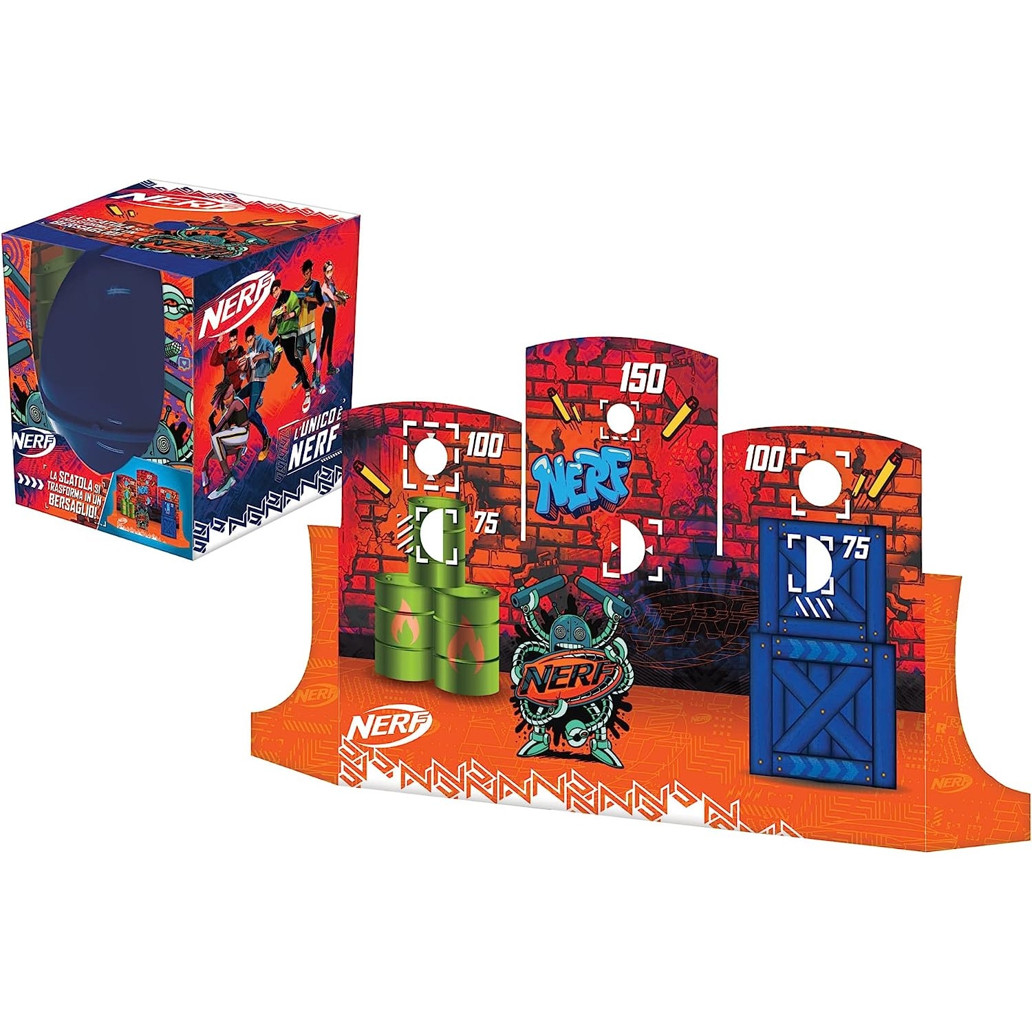 Set 2 Lansatoare Hasbro Nerf Egg 2022 cu surprize, multicolor - eMAG.ro