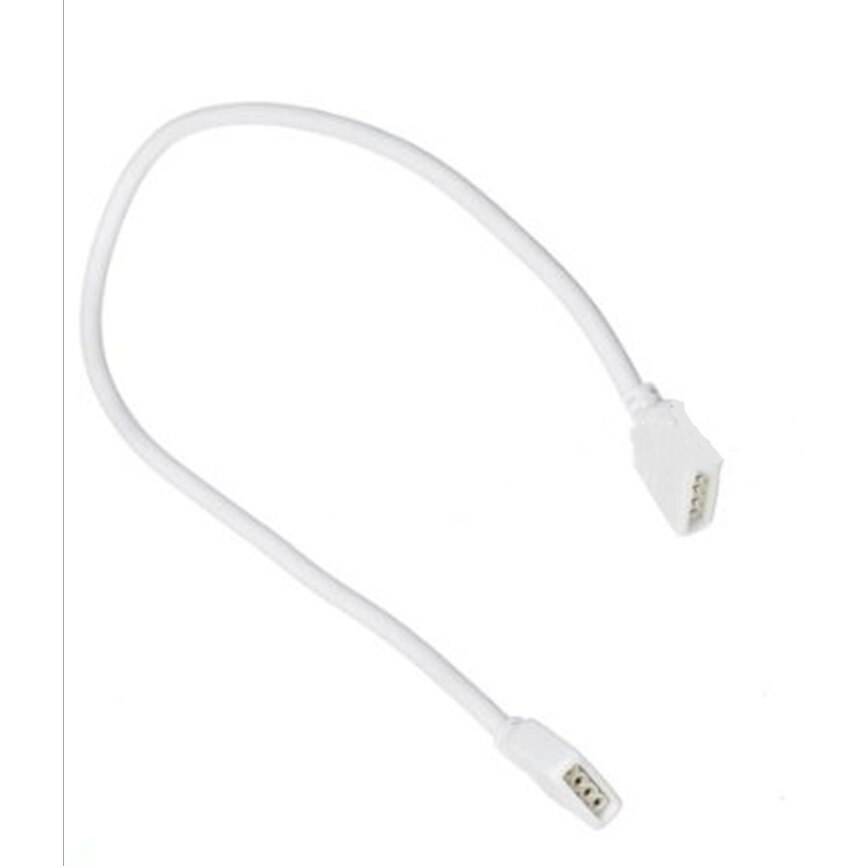 Cablu prelungitor banda LED, 2.5 m, Alb - eMAG.ro