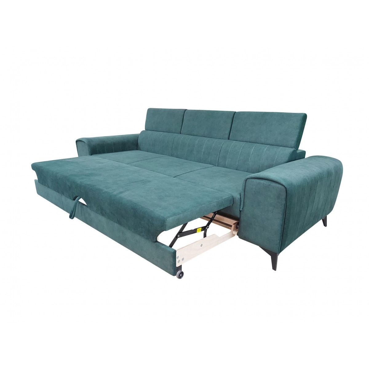 Canapea moderna SOFASTIL, extensibila, CLEMENT, verde, 248 cm - eMAG.ro