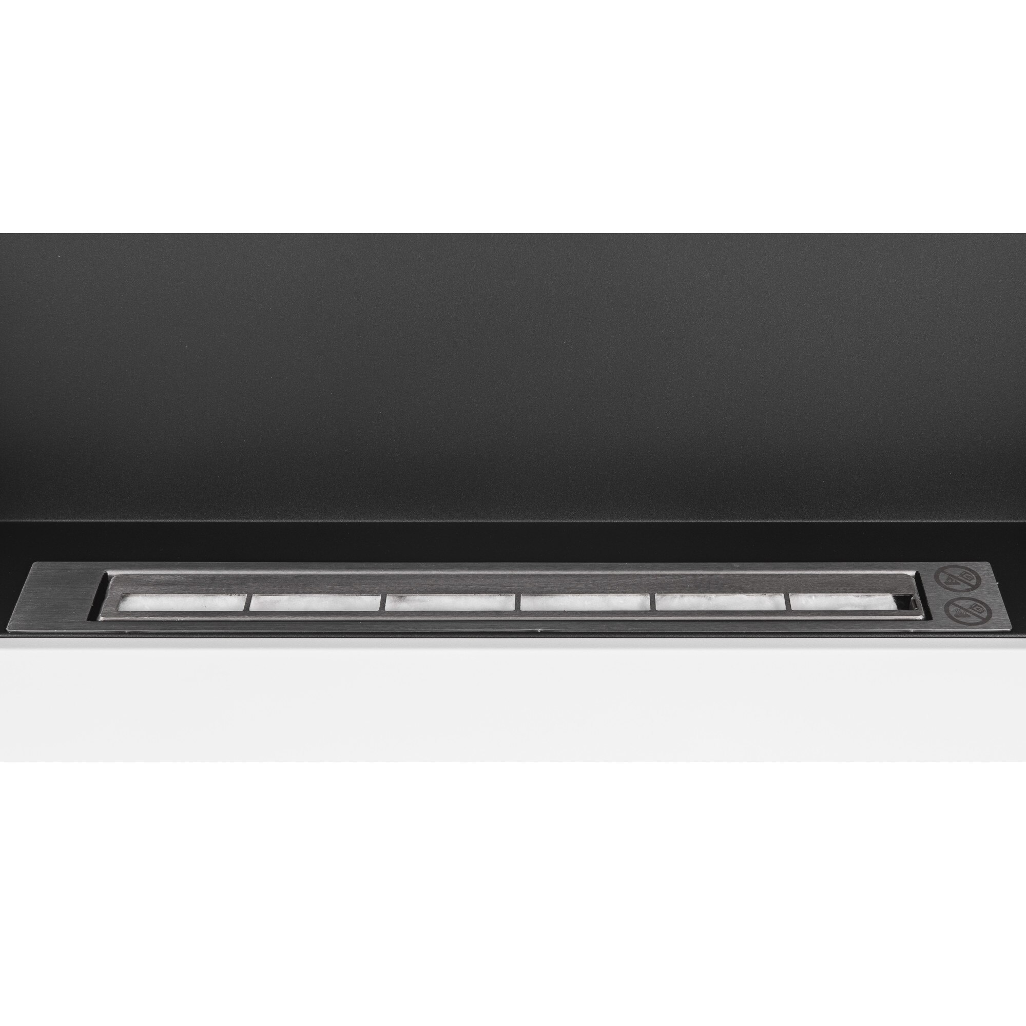 Semineu bio BOX 90cm cu biocombustibil alb fara sticla suspendat pe ...