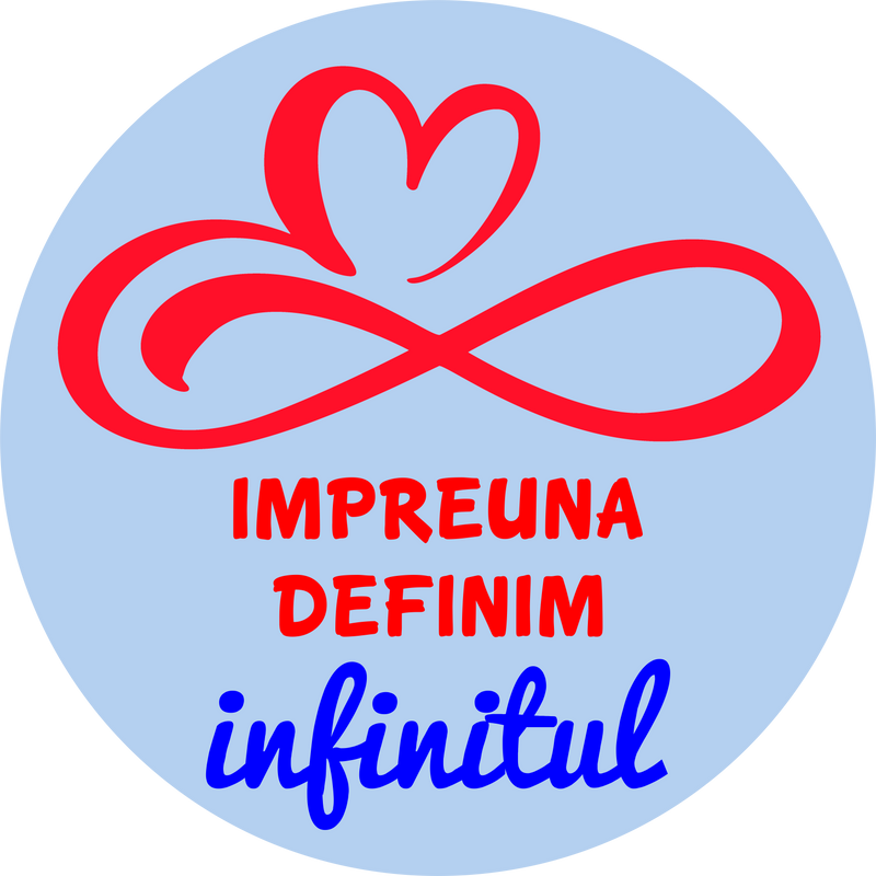 Breloc personalizat "Impreuna definim infinitul", 4.5 cm x 4.5 cm - eMAG.ro
