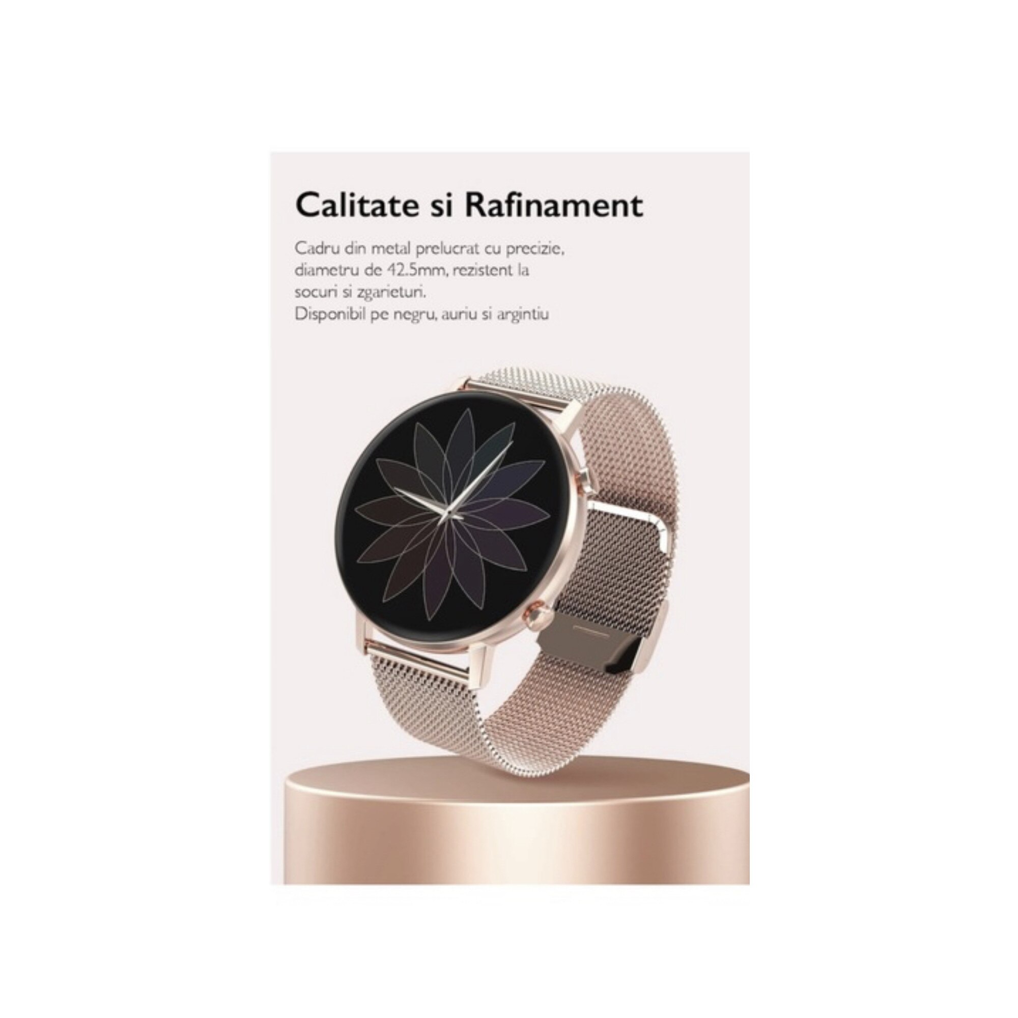 SmartWatch BeFIT PRO® 1.3" FULL RETINA дисплей, SpO2 оксиметър ...