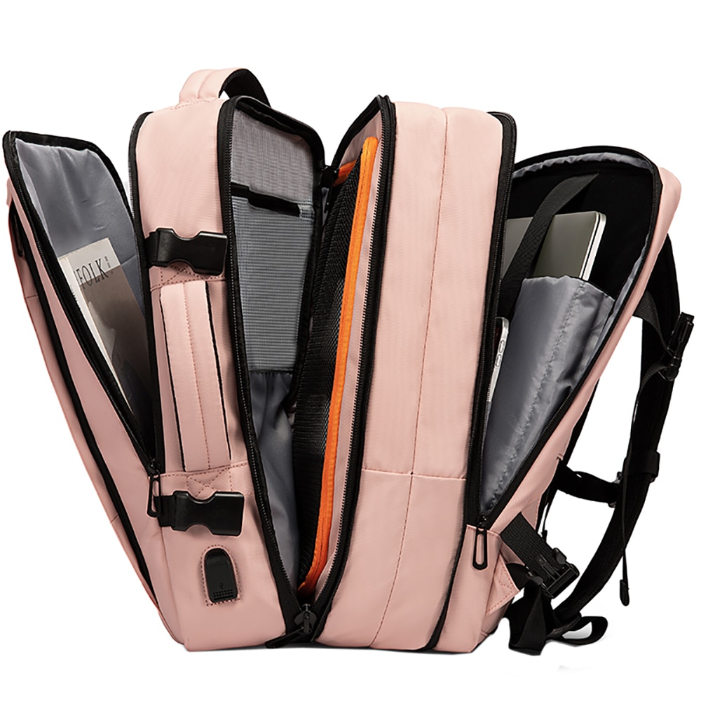 Rucsac multifunctional, pentru laptop, extensibil, rezistent la stropi ...