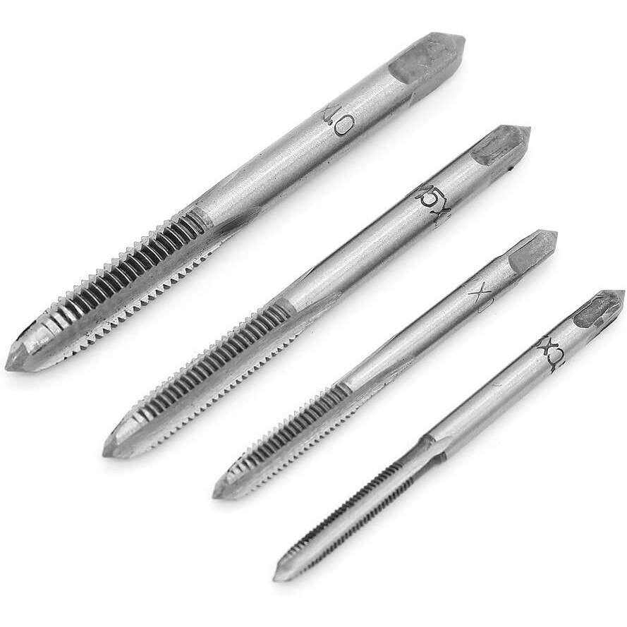 Set Port tarod + 7 Tarozi, M3 - M12, Argintiu - eMAG.ro