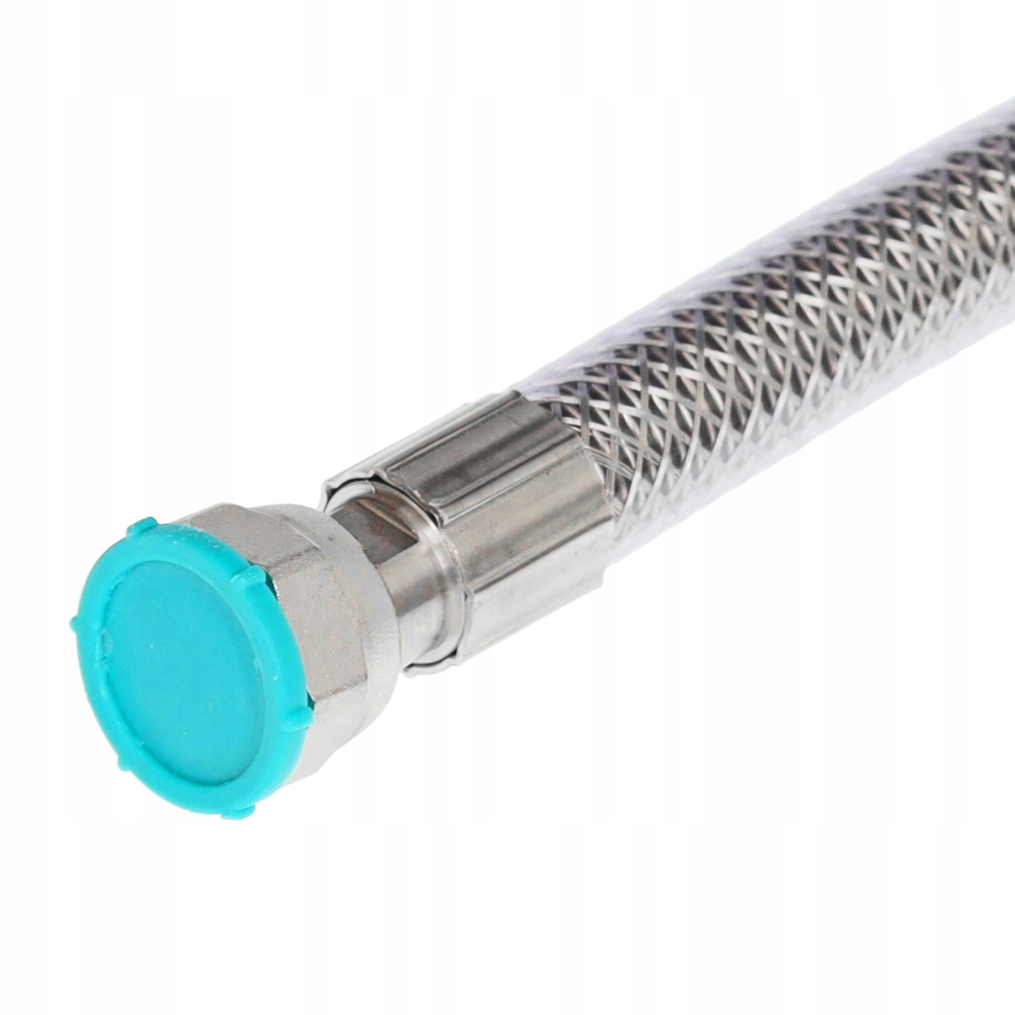 Furtun gaz, Famas, Inox/PVC, 300 cm, 1/2" - eMAG.ro