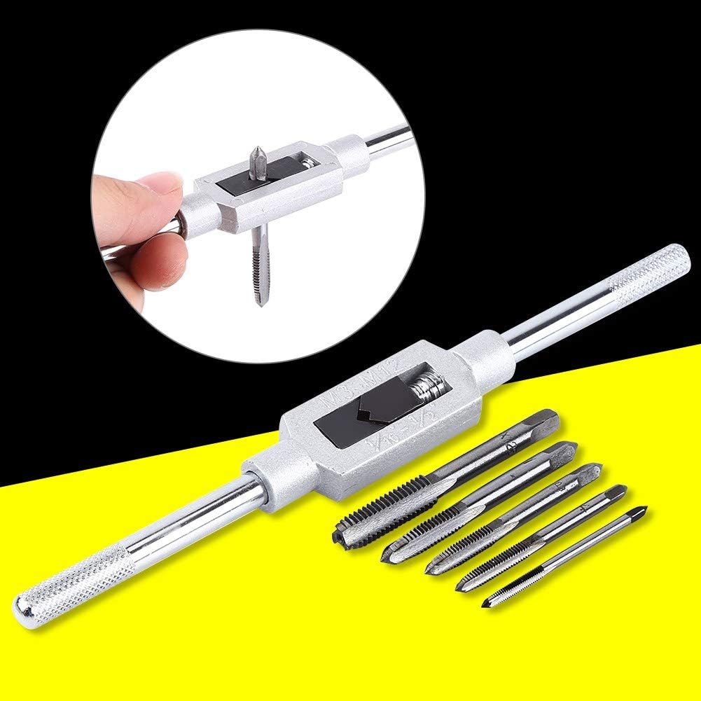 Set Port Tarod + 5 Tarozi, Reglabil, Otel carbon, M3-M18, Argintiu ...