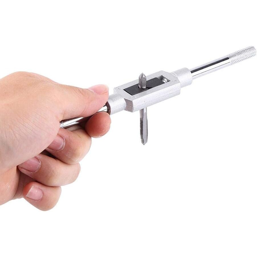 Set Port Tarod + 5 Tarozi, Reglabil, Otel carbon, M3-M18, Argintiu ...