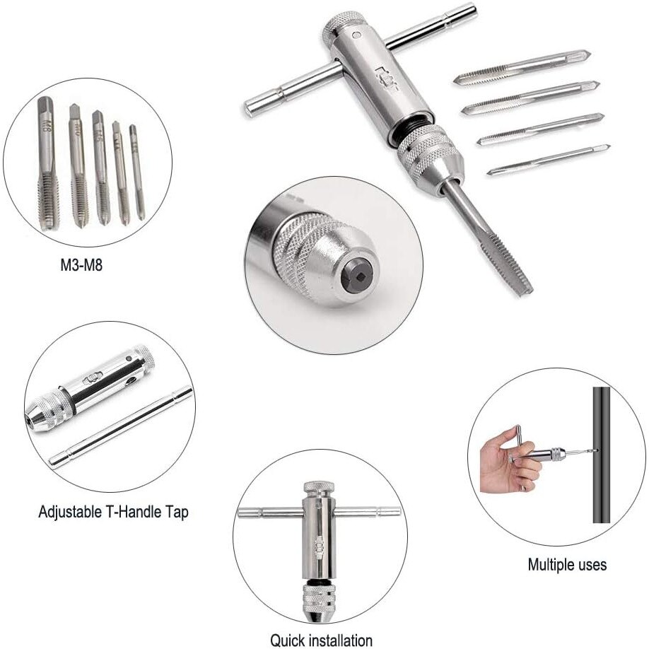 Set Bara De Control In Forma De T Filet Cicloidal 5 Chei Cu Surub