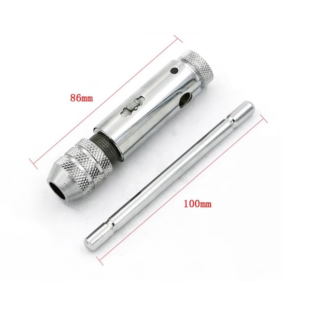 Set Port Tarod + 5 Tarozi, Reglabil, M3-M8, Argintiu - eMAG.ro