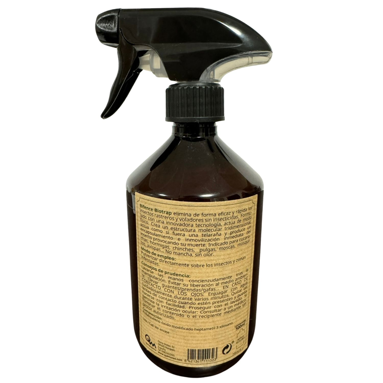 Insecticid BIO cu Actiune Mecanica, Spray 500 ml, Bifence Biotrap - eMAG.ro