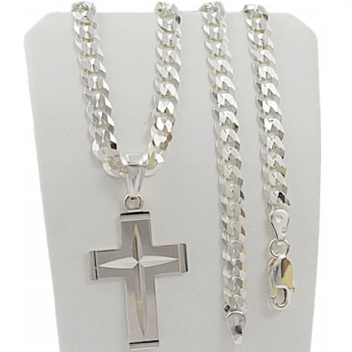 Lant pentru barbati, Amor, Argint, Argintiu - eMAG.ro