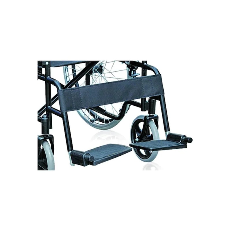 Scaun cu rotile din otel NextFarma®, sezut 46 cm, pliabil - eMAG.ro