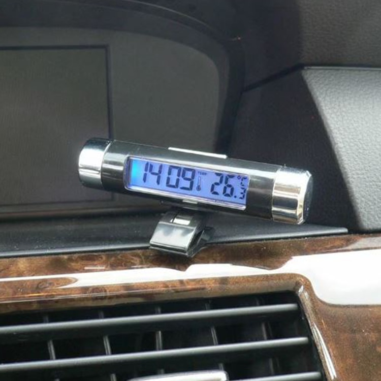 Ceas auto CT20 digital, functie termometru - eMAG.ro