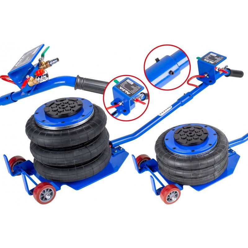 Cric pneumatic 3.5 Tone profesional cu perna de aer vulcanizare (ALPP3 ...