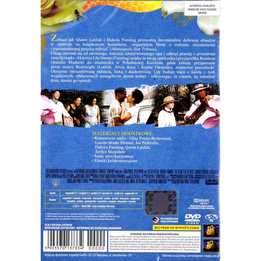 Тайният живот на пчелите [dvd] Emag Bg