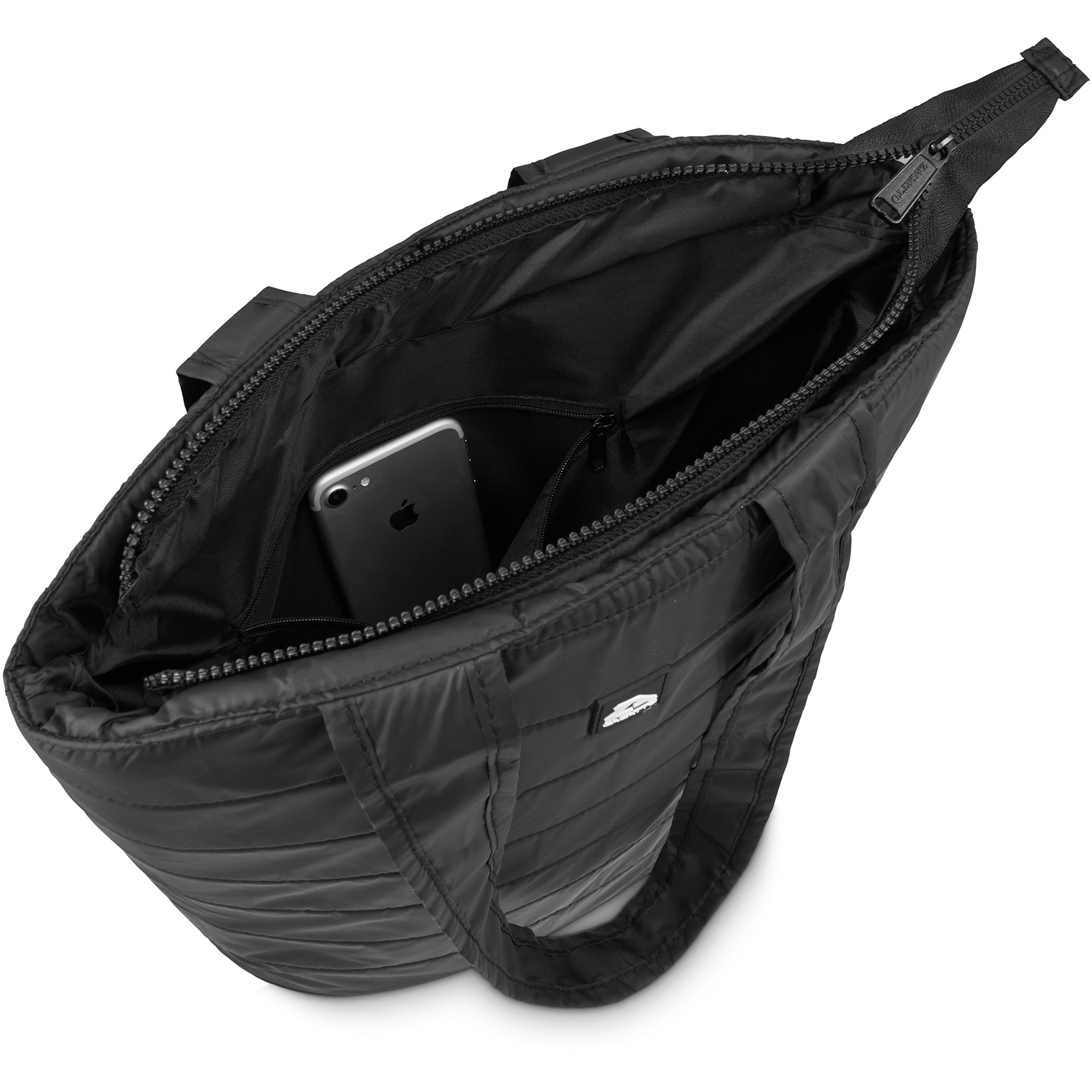 Geanta de umar pentru femei geanta matlasata, negru, Zagatto, ZG789 ...