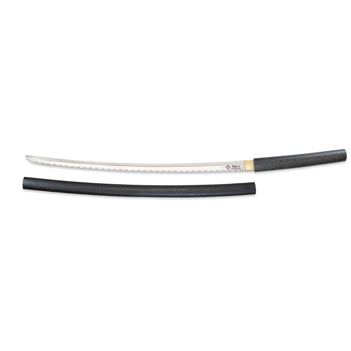 Sabie Katana Samurai, Otel carbon, Decor, Teaca, Husa, Lungime 100cm ...