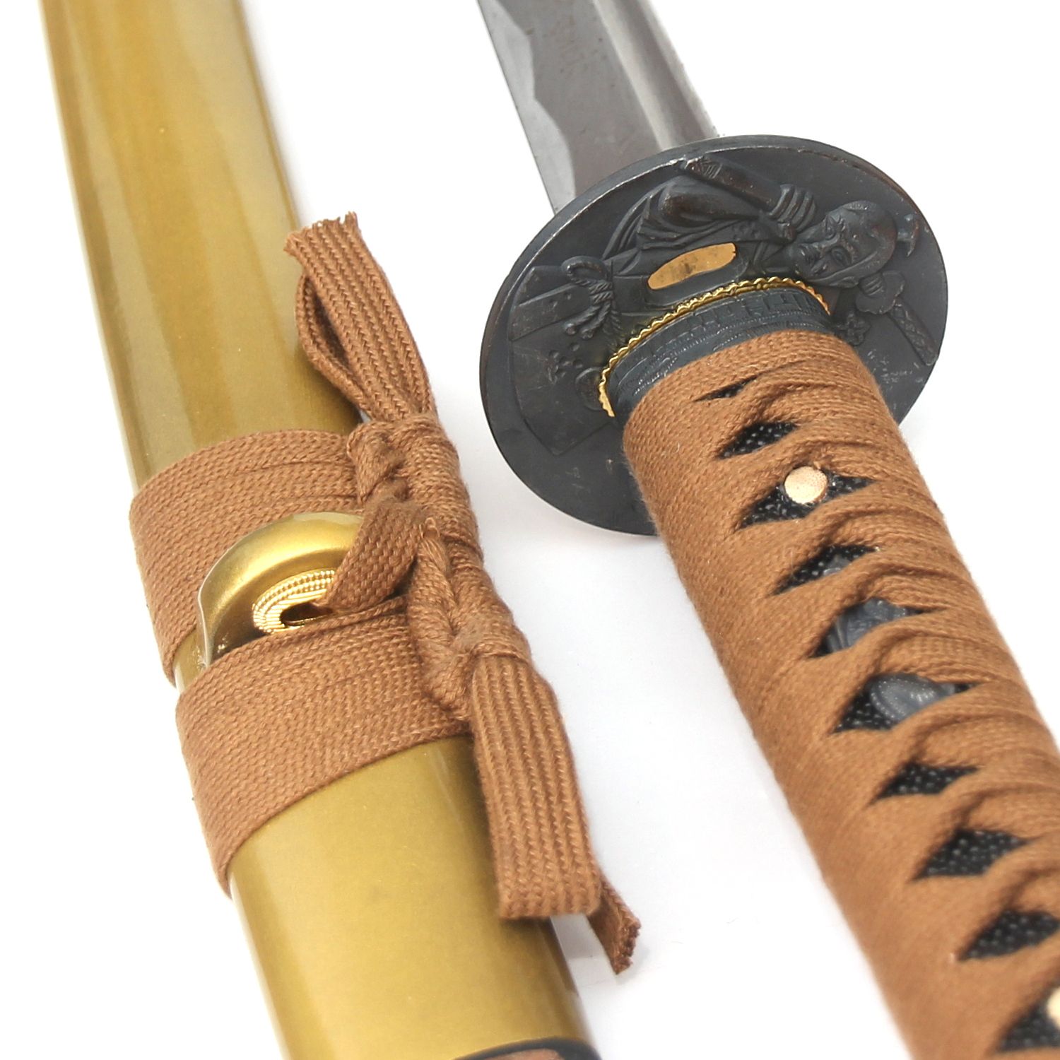 Sabie Katana Samurai, Otel carbon, Decor, Husa, Teaca, Lungime 100cm ...