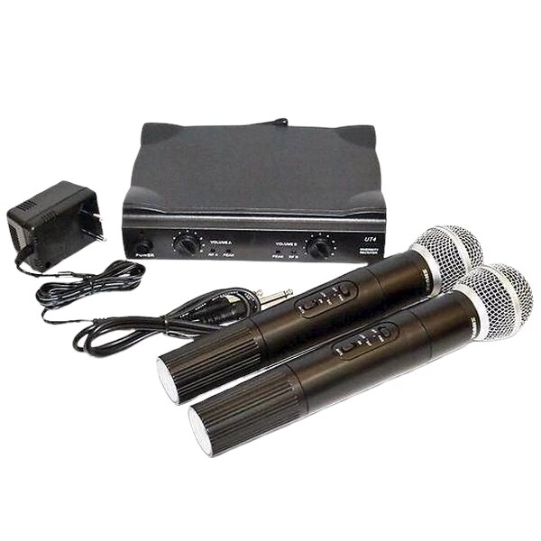 Set doua microfoane wireless profesionale Shure UHF SM58-1 - eMAG.ro