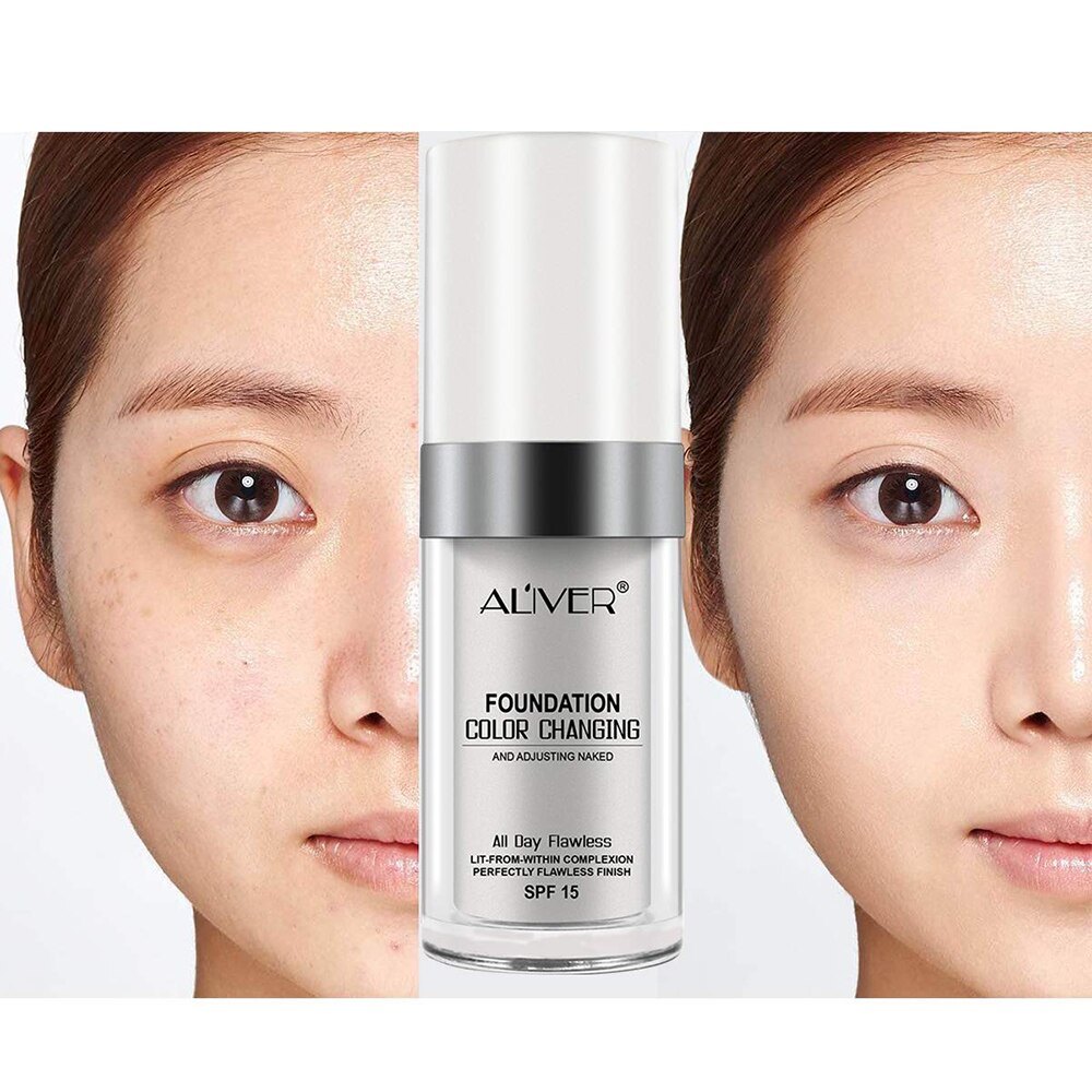 Fond de ten Color Changing, rezistenta 16H, SPF 15, 30ml - eMAG.ro