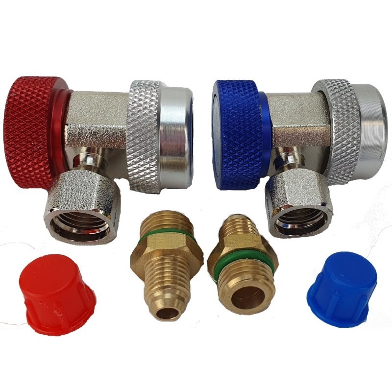 Set cuple rapide aer conditionat R134A, SelTech - eMAG.ro