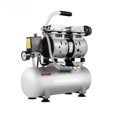 Compresor de Aer cu Pistol de Vopsit Motor Ultra Silentios Pompa Fara ...