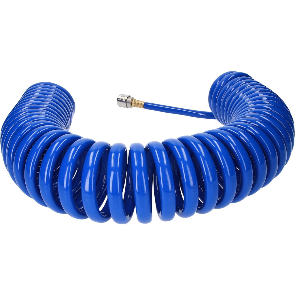 Furtun de aer comprimat spiralat, Ø 10 mm, 10 metri - eMAG.ro