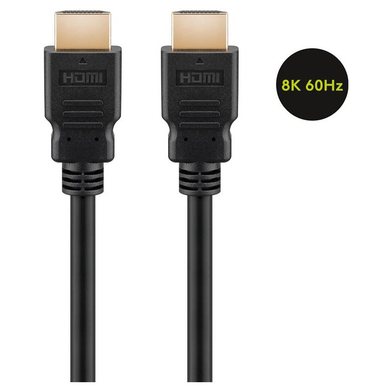 Goobay 61641 HDMI - HDMI 2.1 Kábel 3m - Fekete (61641) - eMAG.hu