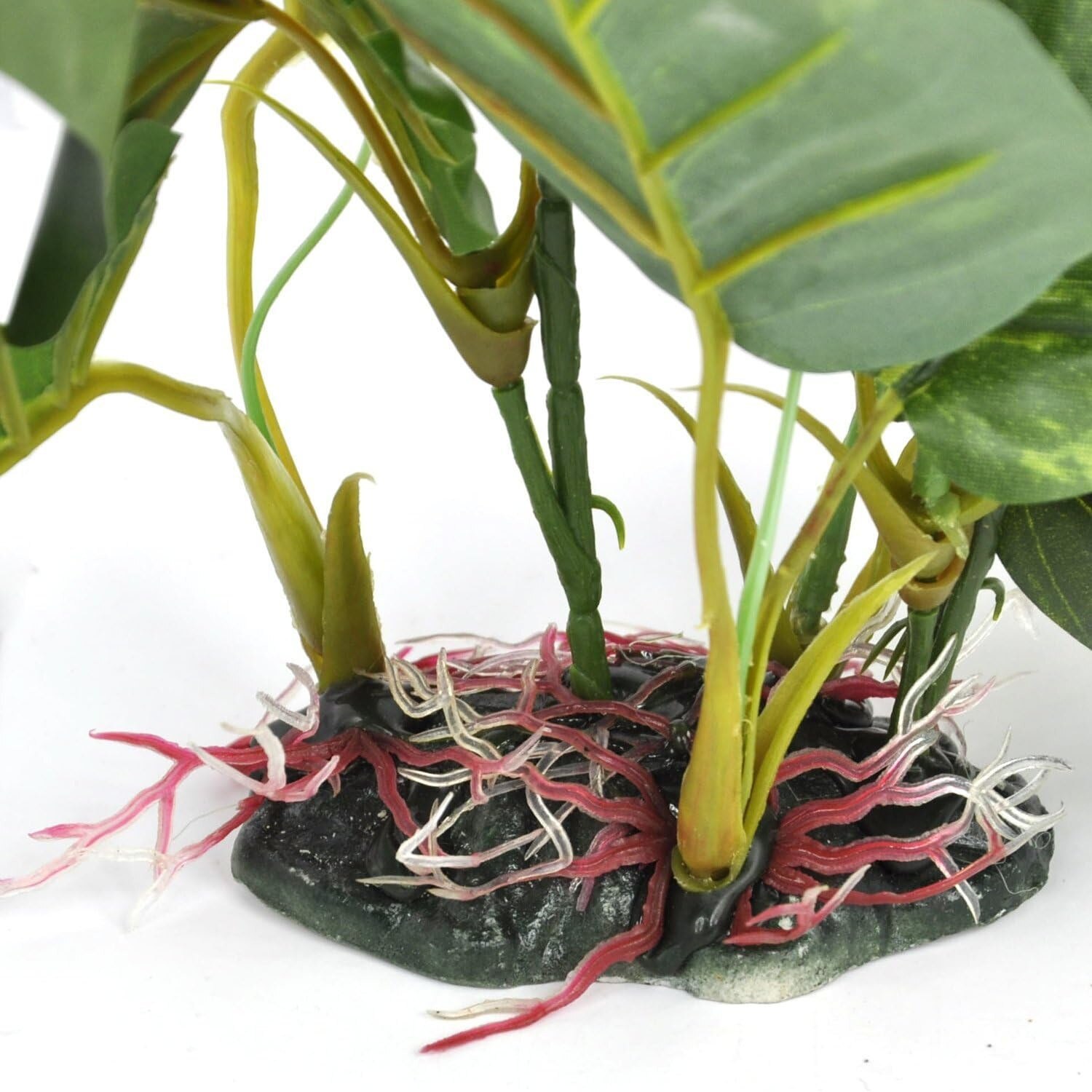 Planta decor acvariu, Plastic, 31 cm, Verde - eMAG.ro