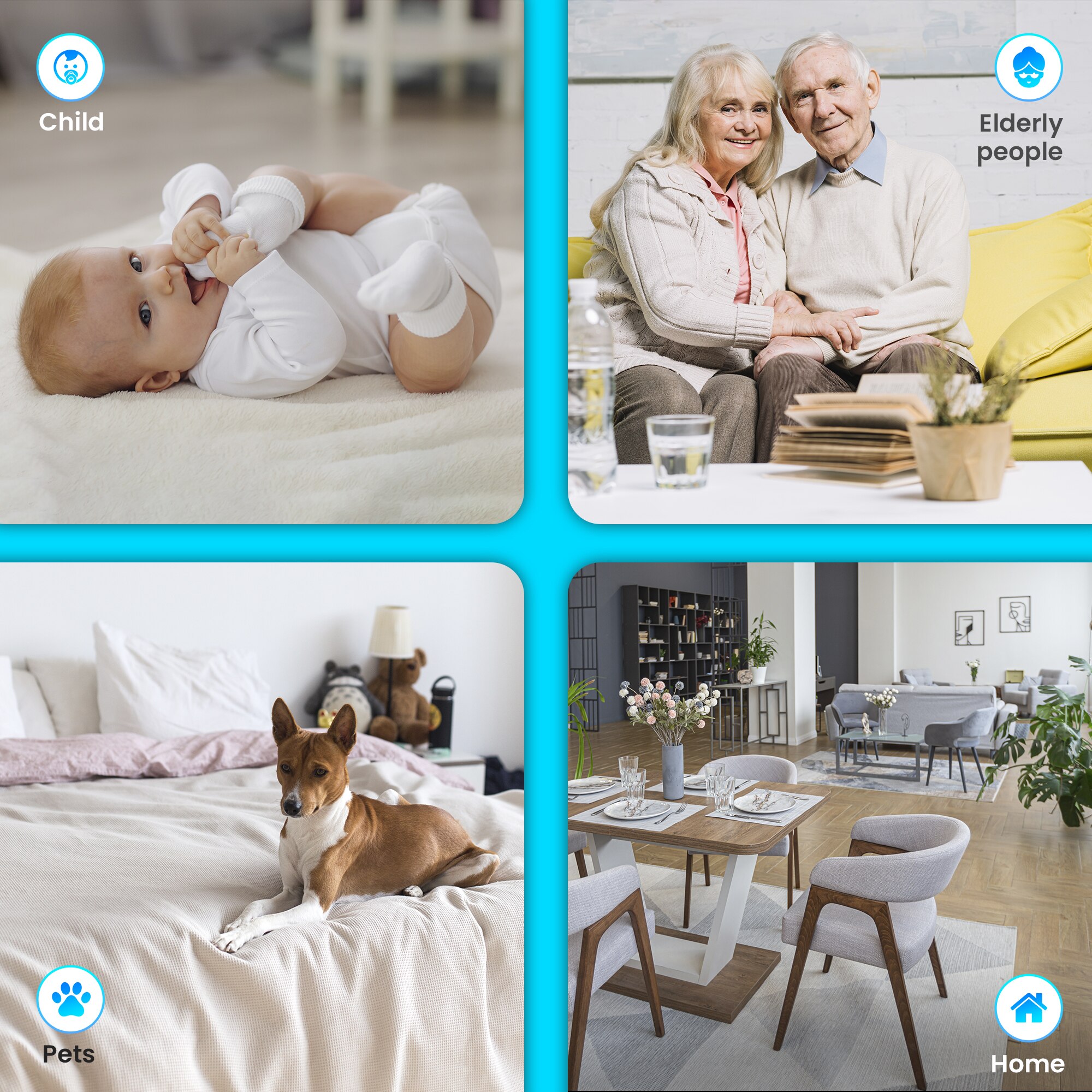 Camera IP Extralink Smart Life HomeEye, PTZ, Fara fir, Vedere ...