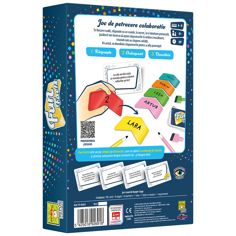 Joc Repos - Fun Facts - eMAG.ro