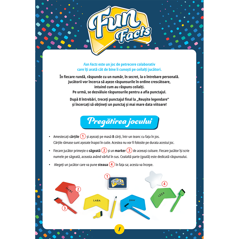 Joc Repos - Fun Facts - eMAG.ro