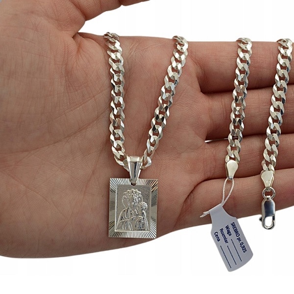 Lant pentru barbati, Amor, Argint, Argintiu - eMAG.ro