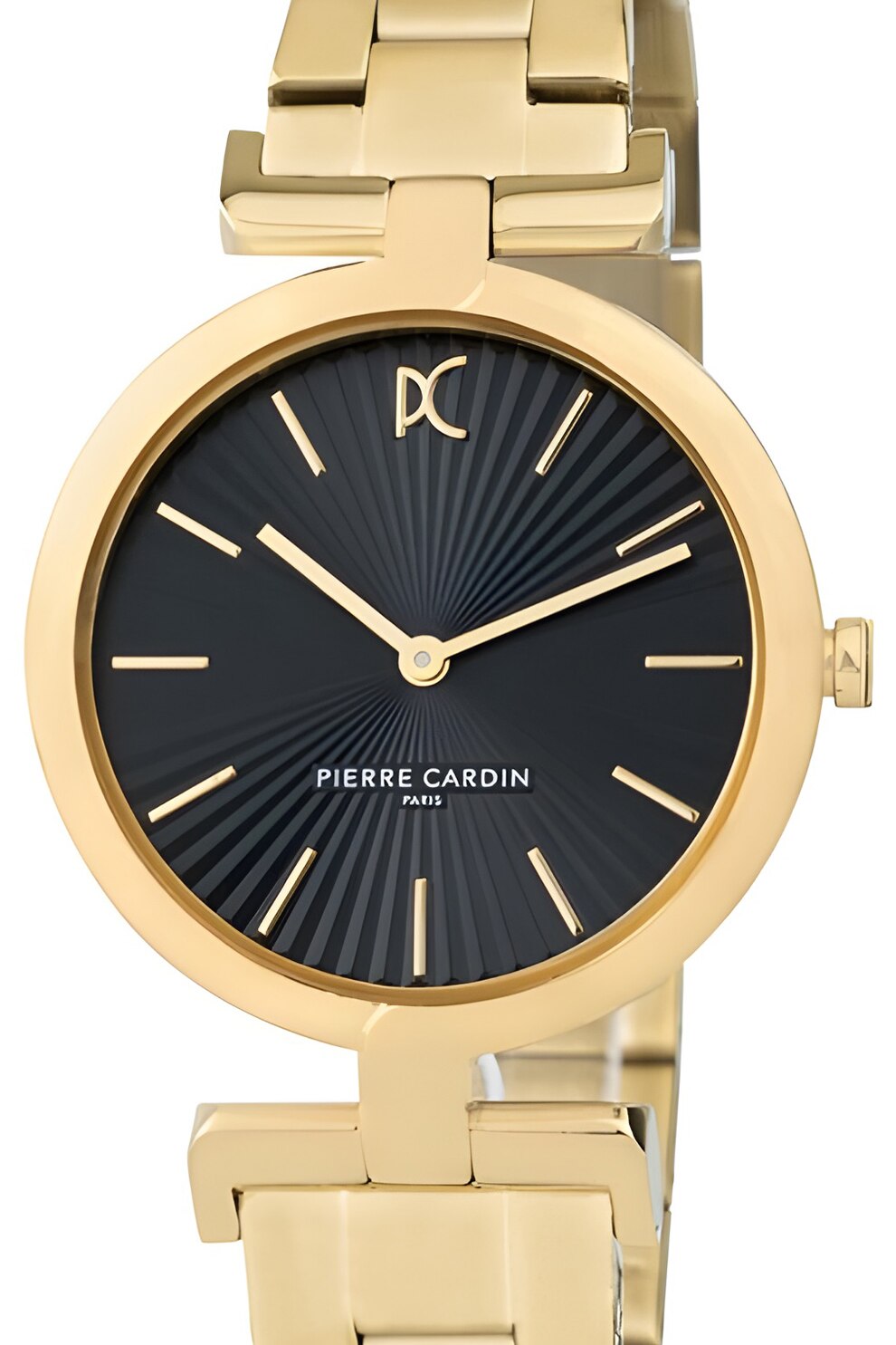 Pierre Cardin, Овален часовник от неръждаема стомана, Златист - eMAG.bg