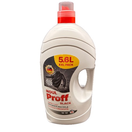 Detergent lichid pentru rufe, PROFF, black, 5.65 l, 94 spalari - eMAG.ro