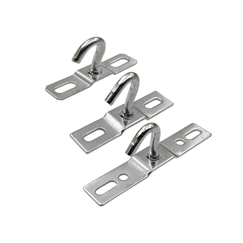 Set 8 carlige de tavan, 70x18x35mm, Inox, Argintiu - eMAG.ro