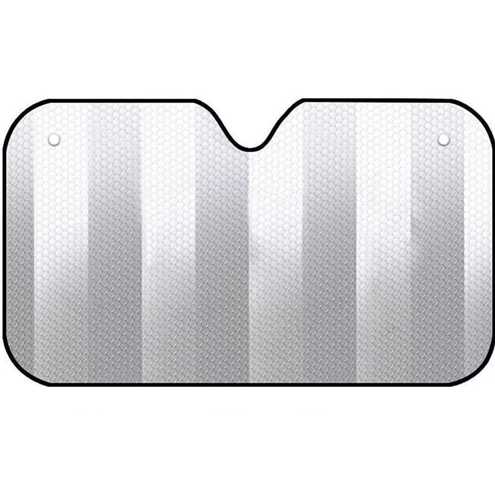 Parasolar auto, Universal, 130 x 60cm, Aluminiu, Argintiu - eMAG.ro