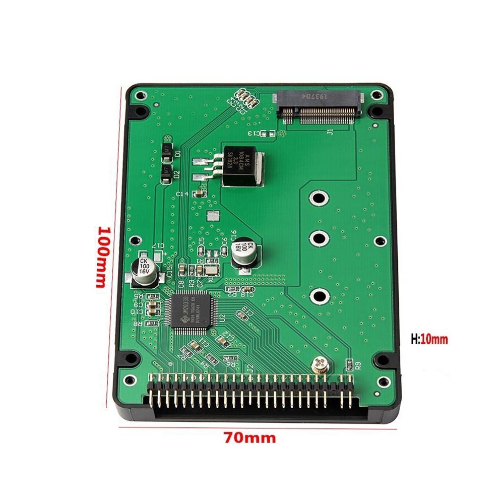 Adaptor TechDelivery IDE PATA 44 Pini la SSD M.2 NGFF SATA, B+M Key ...