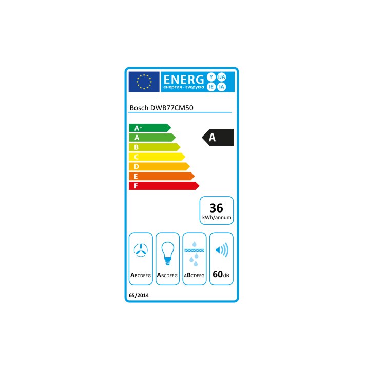 Hota Incorporabila Decorativa Bosch Serie 6 DWB77CM50, 1 motor, 671 m³ ...