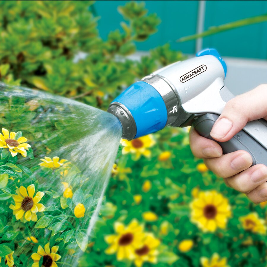 Hydrostab Aquacraft Soft-Touch fém pisztoly, 3 szórófej, fém ház, állítható áramlás - eMAG.hu