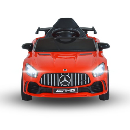 Masina electrica cu roti din cauciuc, Mercedes Benz GTR AMG, bebetop ...